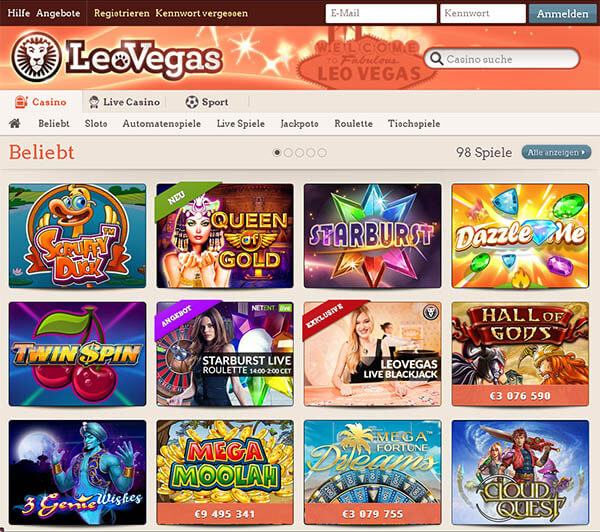 LeoVegas Im Online Casino Test Mit Bis Zu 1 200 Bonus LeoVegas Im Online Casino Test Mit Bis Zu 1 200 Bonus